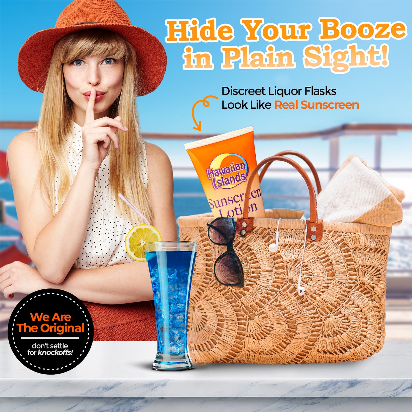 Buy Sunscreen & Lotion Bottle Hidden Flask| Smuggle Your Booze