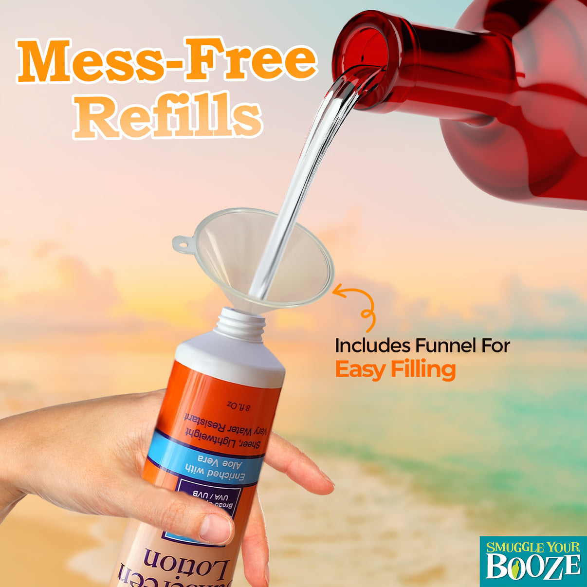 Buy Sunscreen & Lotion Bottle Hidden Flask| Smuggle Your Booze