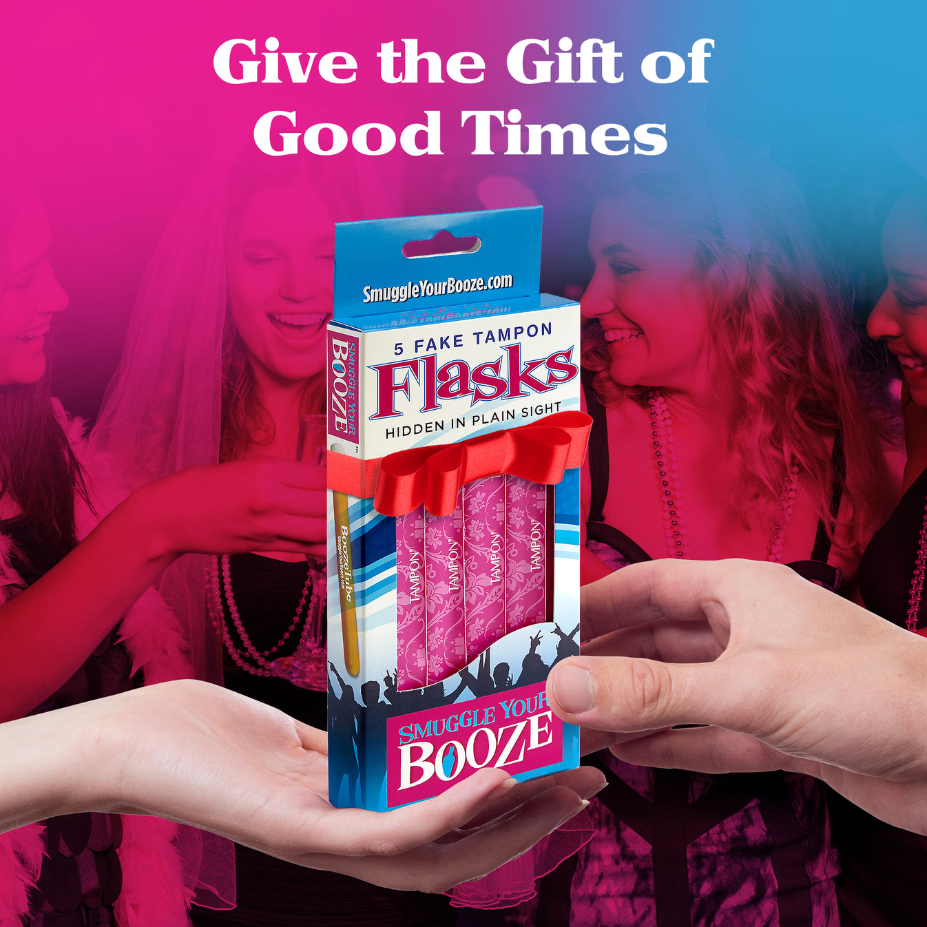 Discreet Alcohol Tampon Flask - Smuggle Your Booze